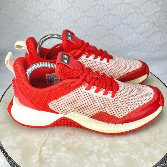 adidas | Shoes | Adidas Lego Sport Pro J Kids Nib Redoff White Athletic ...